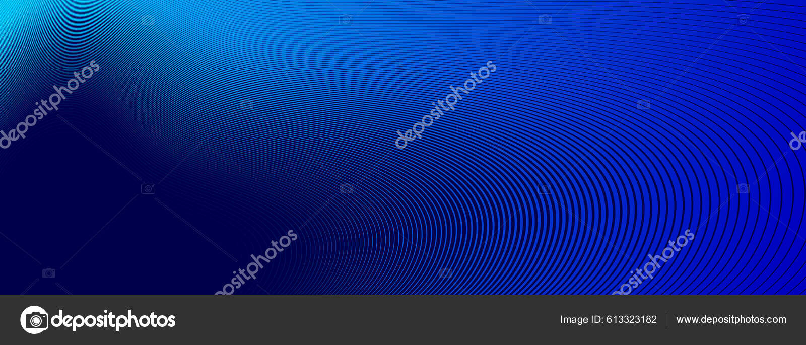 Blue Lines Perspective Vector Abstract Background Dynamic Linear ...