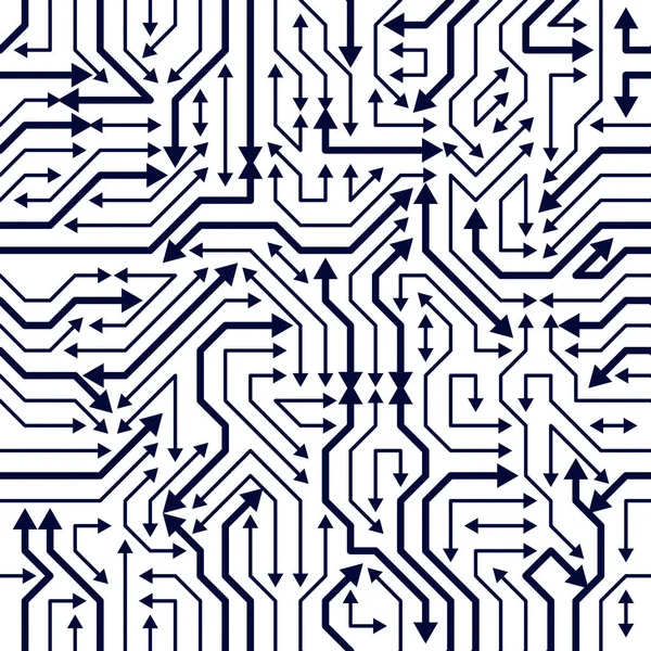 Microchip Pattern Black And White