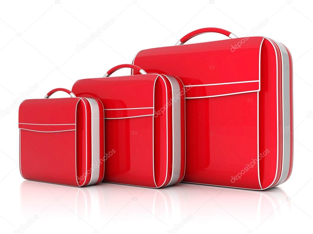 Red suitcase — Stock Photo © MrGarry #13622316