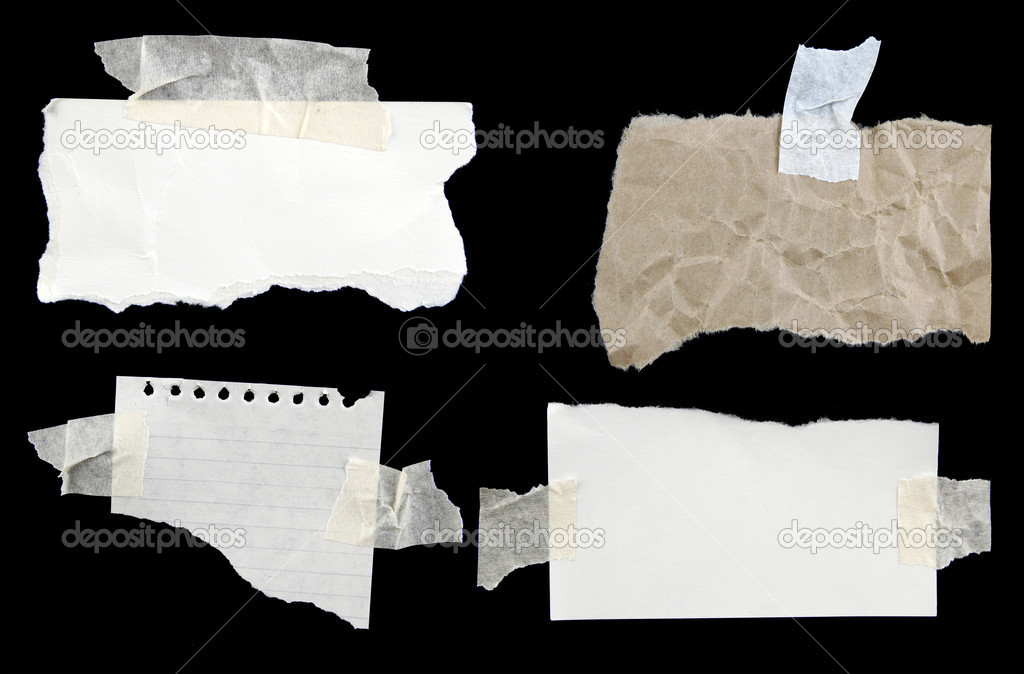 Papel roto — Foto de stock #12627456 © stillfx