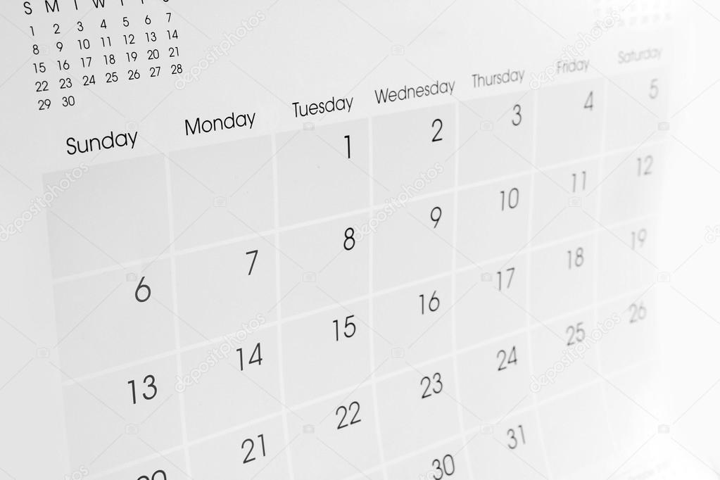 Calendar — Stock Photo © stillfx #30524107