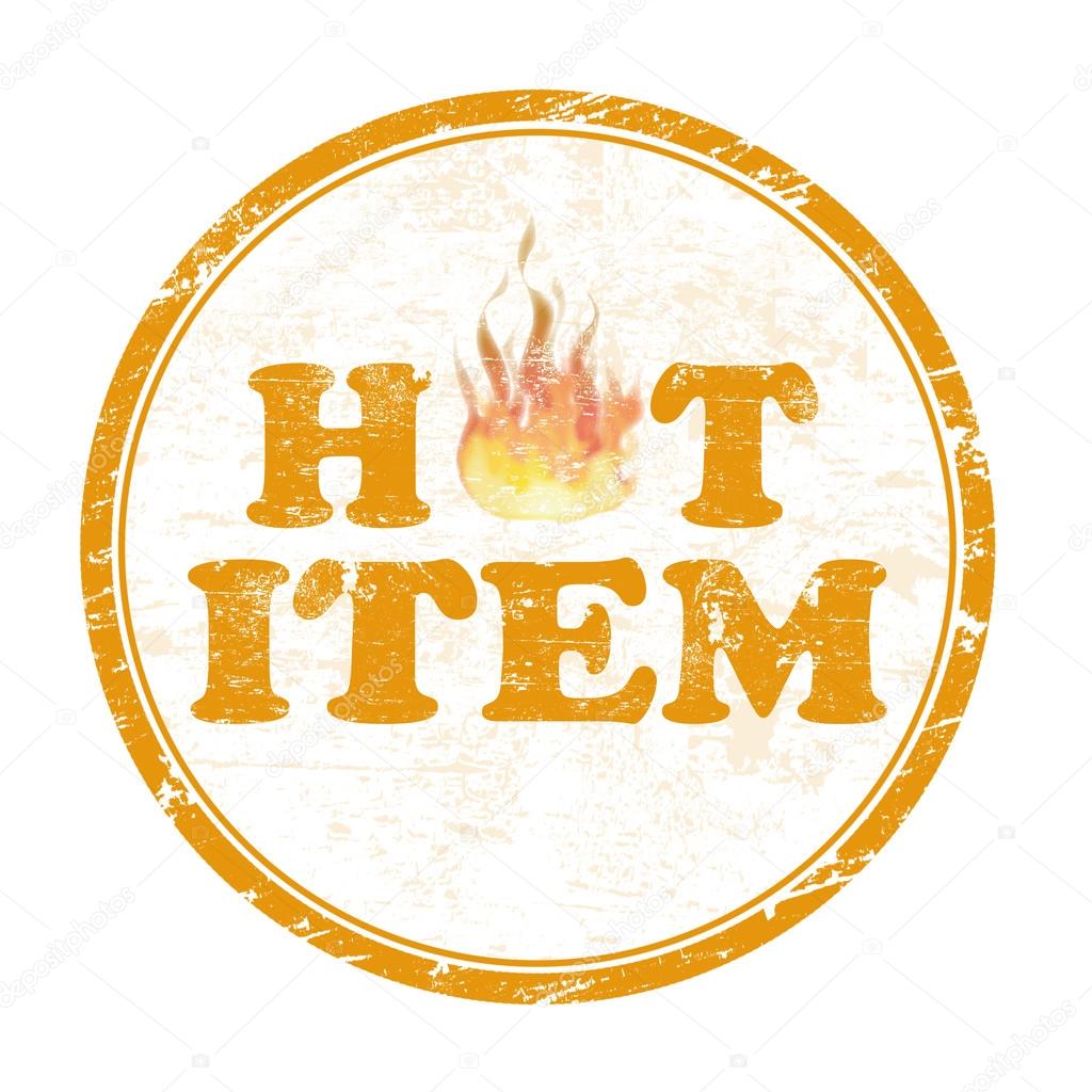 Hot item stamp Stock Vector Image by ©roxanabalint #13696755