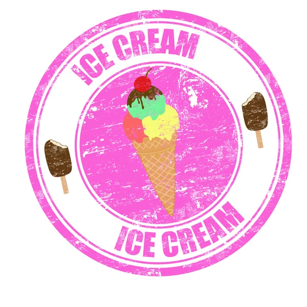 Ice cream stamp Stock Vector Image by ©roxanabalint #33537115