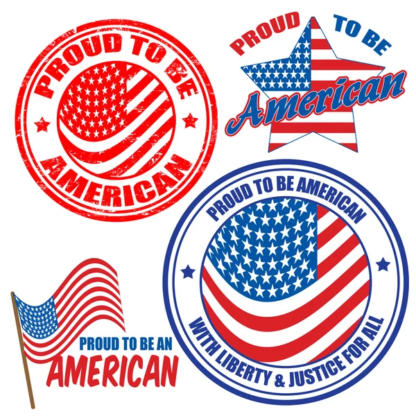 Proud american symbol Vector Art Stock Images | Depositphotos