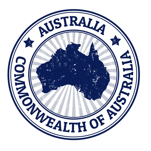 Australia stamp Vector Art Stock Images | Depositphotos