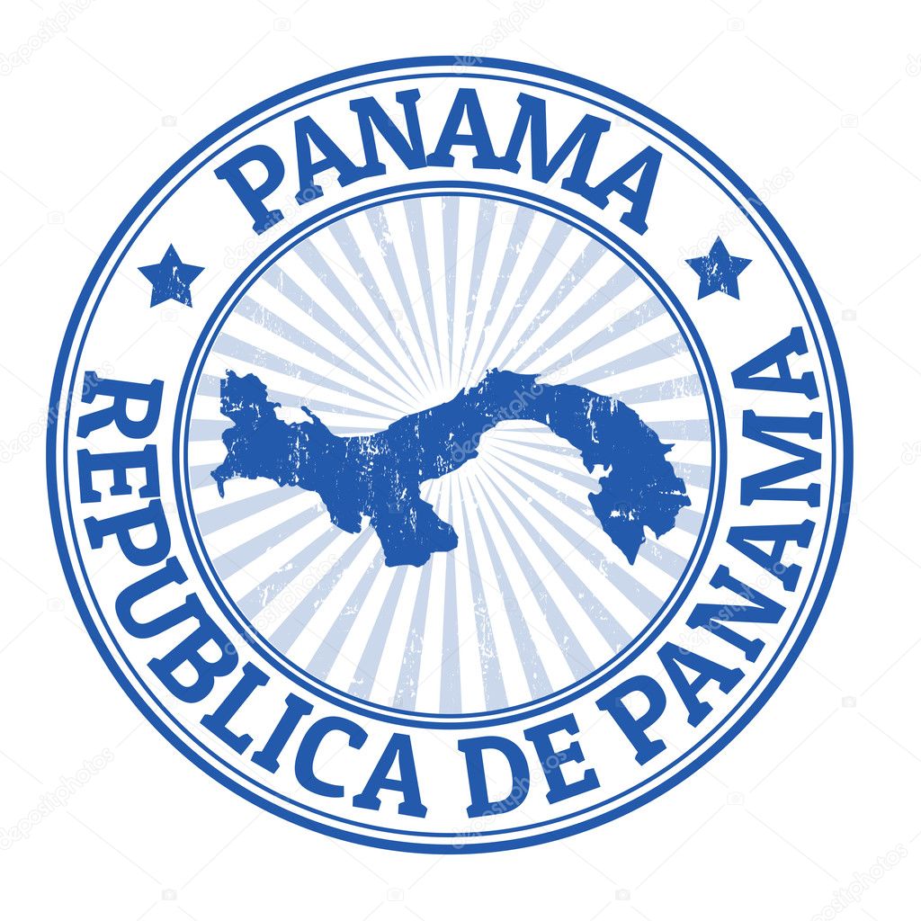 Sello de Panamá Vector de stock por ©roxanabalint 30784991