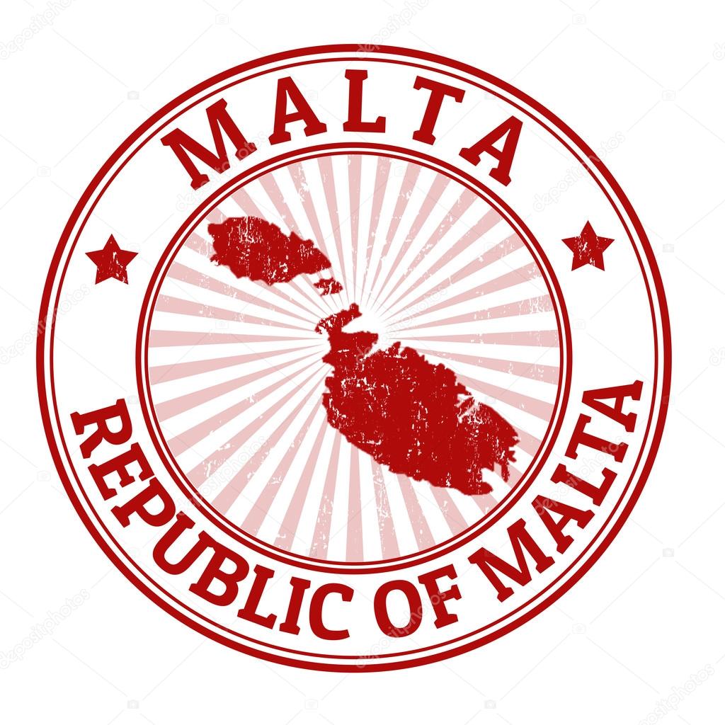 Malta Stamp — Stock Vector © Roxanabalint 31182877