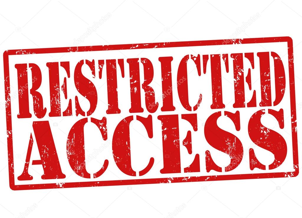 Restricted access stamp — Stock Vector © roxanabalint #32528941 Restricted access stamp — Stock Vector © roxanabalint #32528941
