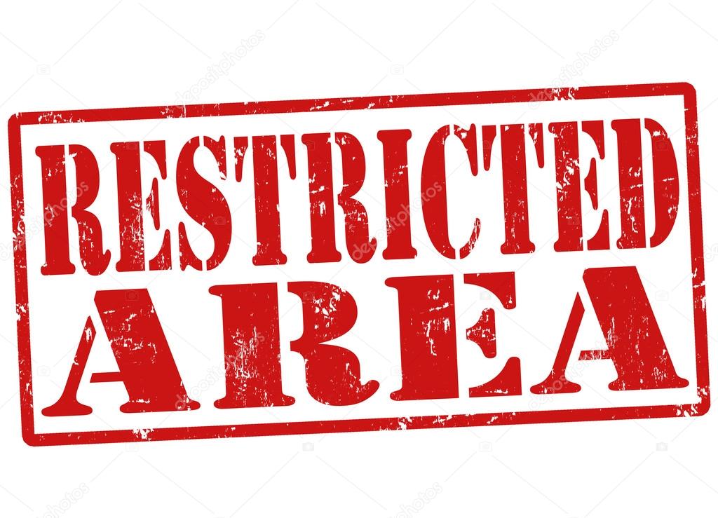 Restricted area stamp — Stock Vector © roxanabalint #32529011