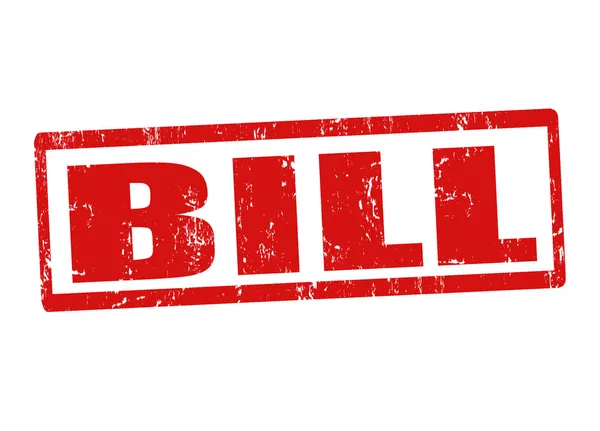 Bill stamp — Stock Vector © roxanabalint #35900979