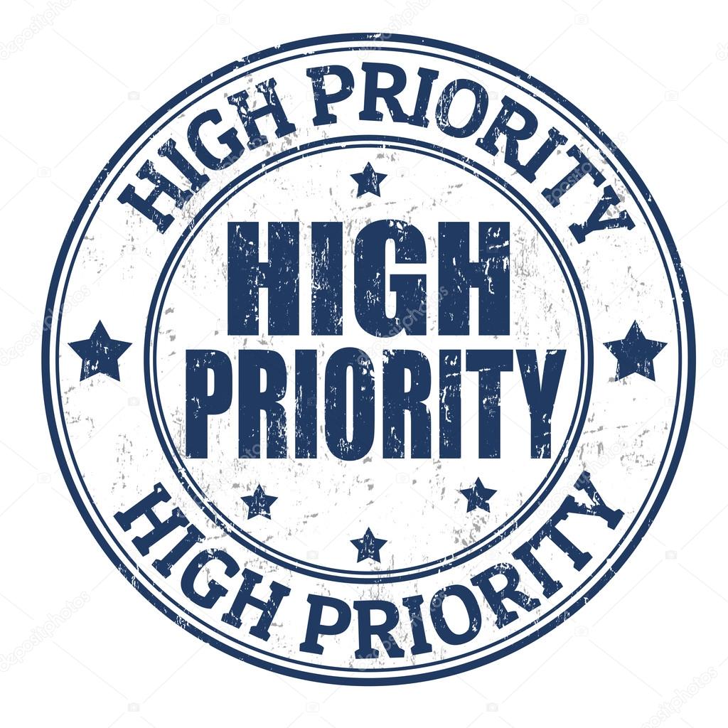 High priority stamp — Stock Vector © roxanabalint #35947633 High priority stamp — Stock Vector © roxanabalint #35947633