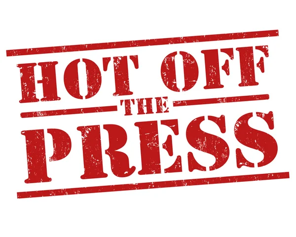 Hot off the press Vector Art Stock Images | Depositphotos