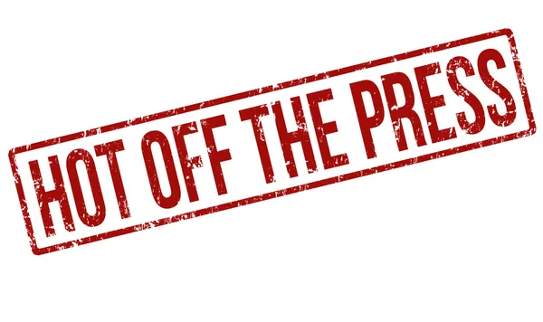 Hot off the press Vector Art Stock Images | Depositphotos