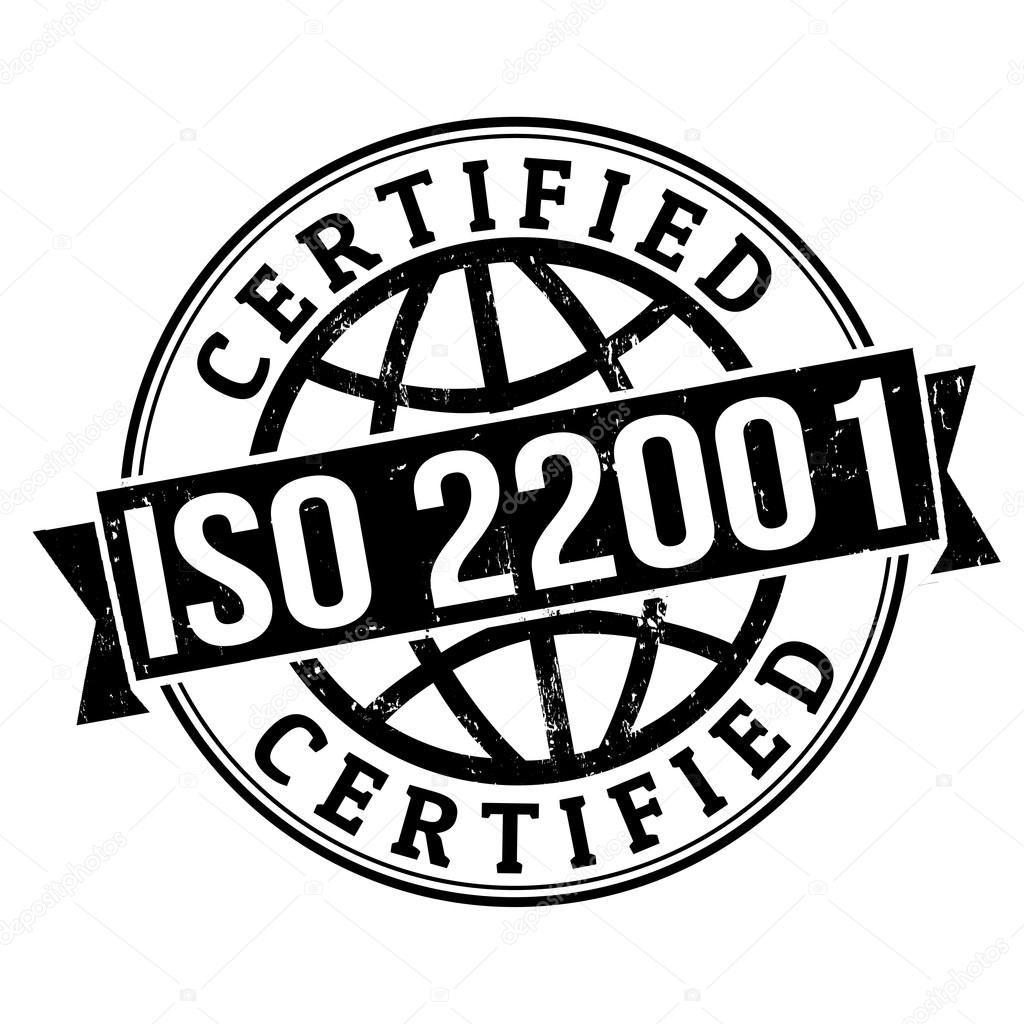 Sello ISO 22001 vector, gráfico vectorial © roxanabalint imagen #37623099