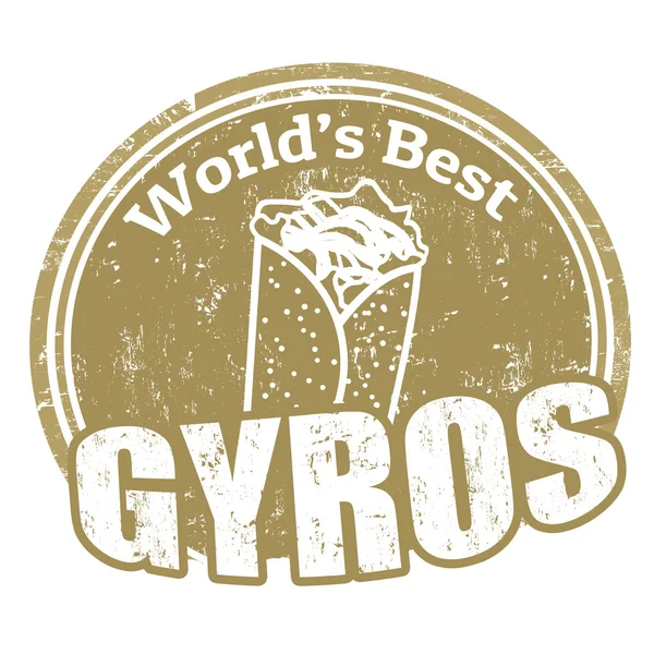 Greek gyros Vector Art Stock Images | Depositphotos