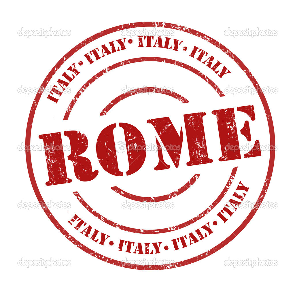 Rome, Italy stamp Stock Vector Image by ©roxanabalint #39792835