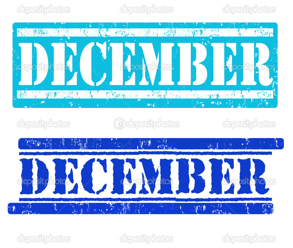 December stamps Stock Vector Image by ©roxanabalint #40258807
