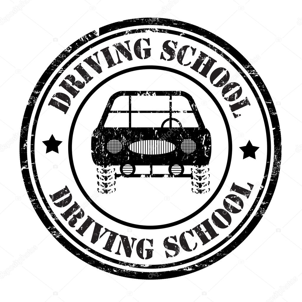 Driving school stamp Stock Vector by ©roxanabalint 40578461