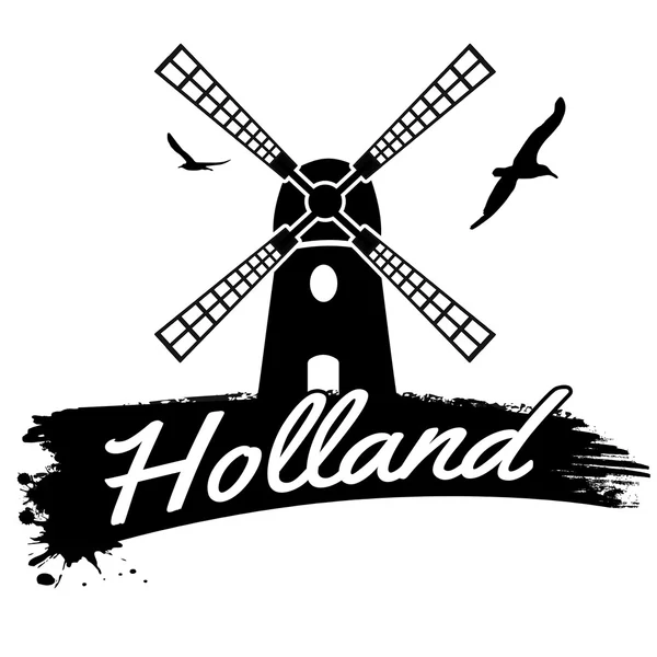 Welcome to Holland retro poster Stock Vector Image by ©roxanabalint ...