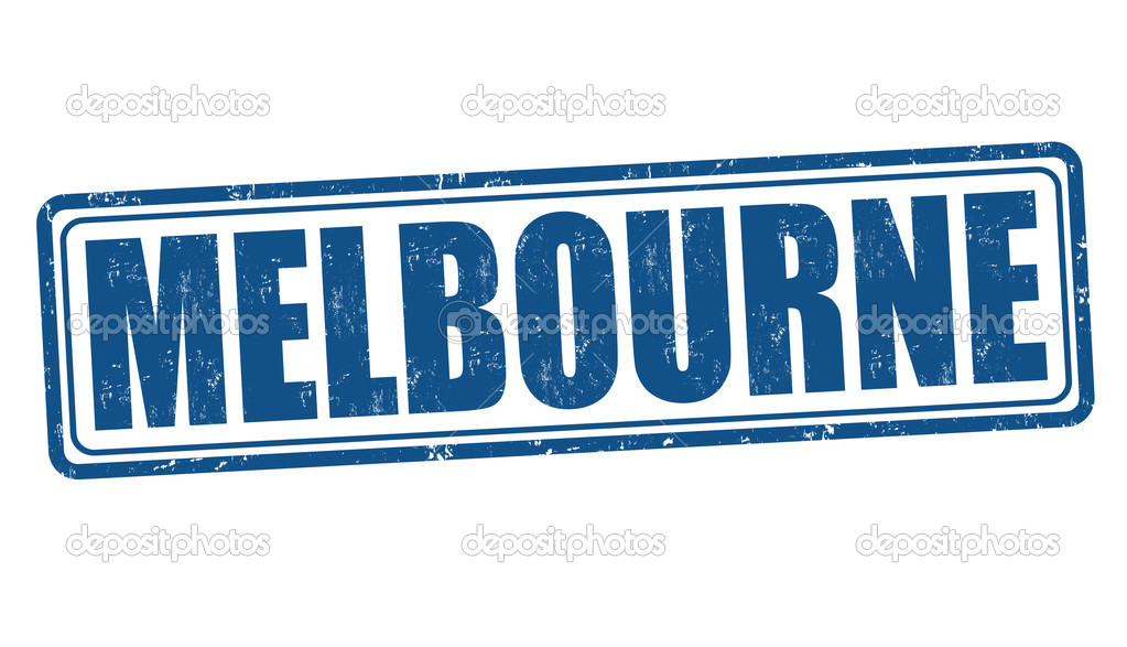 Melbourne stamp Stock Vector Image by ©roxanabalint #45120975