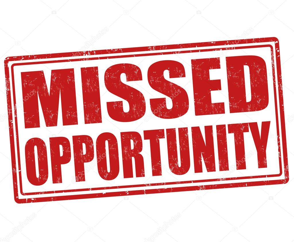 Missed opportunity stamp Stock Vector Image by ©roxanabalint #47245925