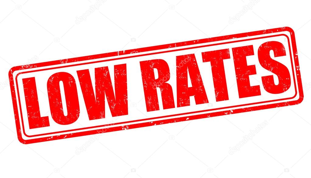 Low rates stamp Stock Vector by ©roxanabalint 50533393