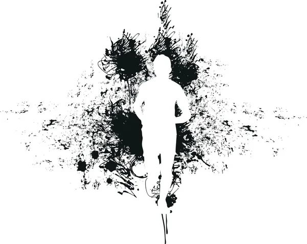 966 Running splash man Vector Images | Depositphotos