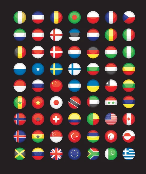 Set euroupe flags Stock Vector Image by ©viktorijareut #54490103