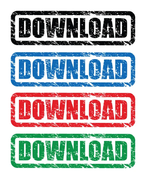 Set of download stamps Stock Vector by ©jameschipper 37105669