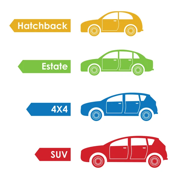 Set of elements passenger cars for creating your own infographic Stock ...