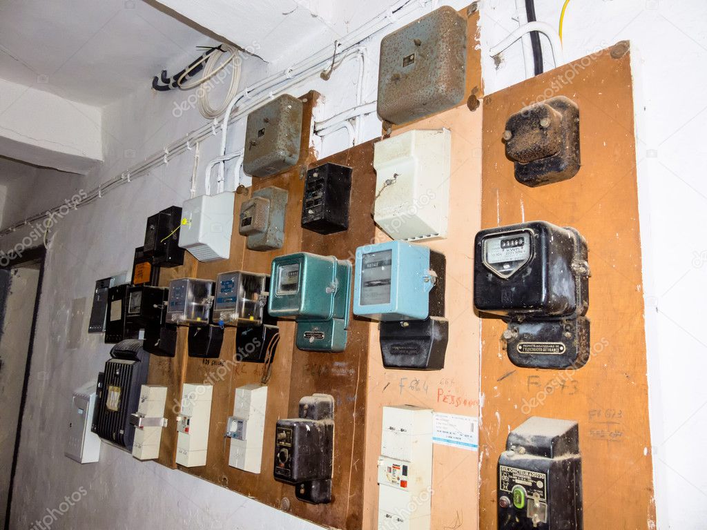 Old electricity meter Stock Photo by ©ginasanders 27314487