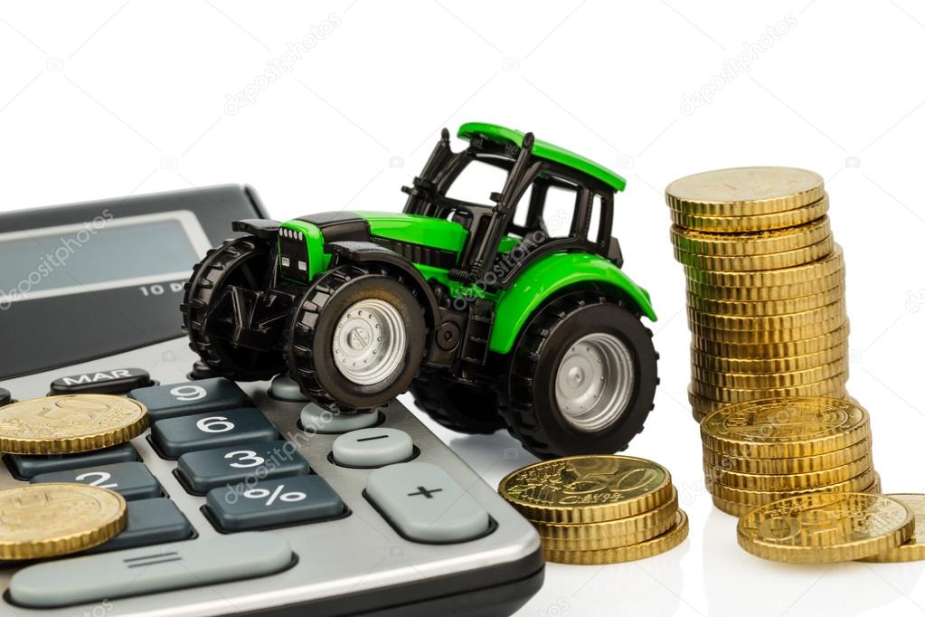 Cost accounting in agriculture Stock Photo by ©ginasanders 39269821