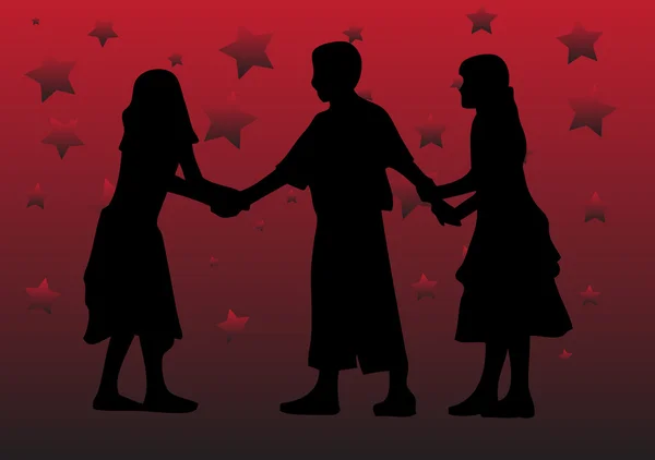 Love triangle Vector Art Stock Images | Depositphotos