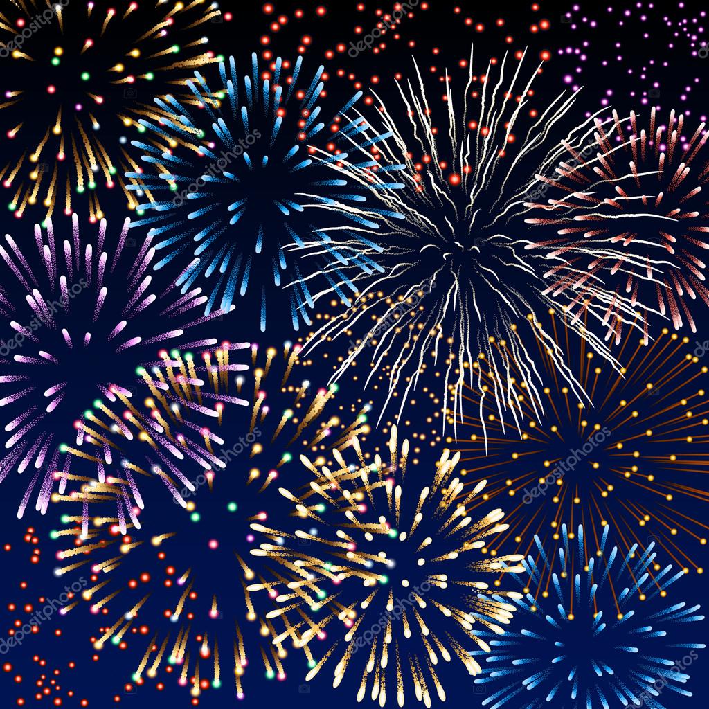 Fireworks Stock Vector Image by ©djahan #26400815