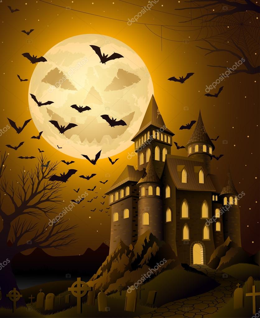 Haunted Castle Stock Vector Image by ©djahan #32800815