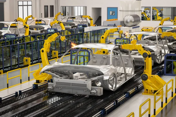 Cars manufacturing line Stock Photos, Royalty Free Cars manufacturing ...