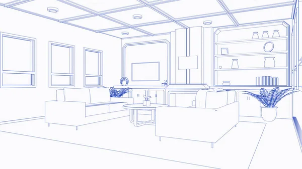 Interior design blueprint Stock Photos, Royalty Free Interior design ...