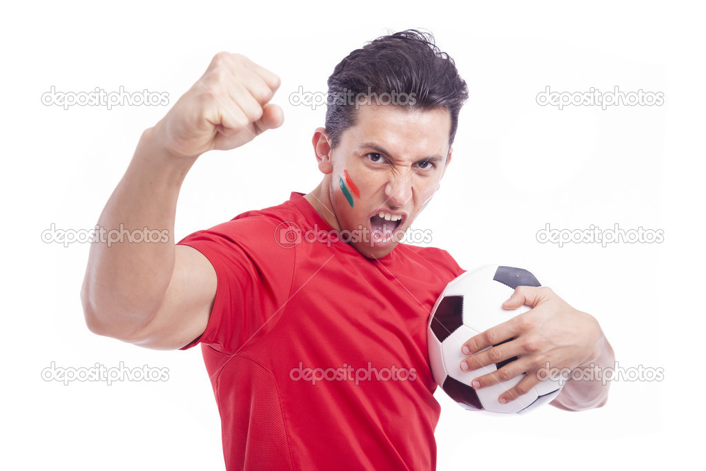 Man supporting his team Stock Photo by ©cristovao 44585025