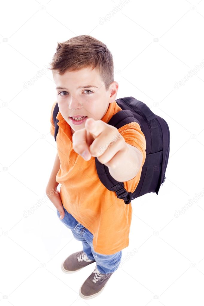 Kid Pointing At You