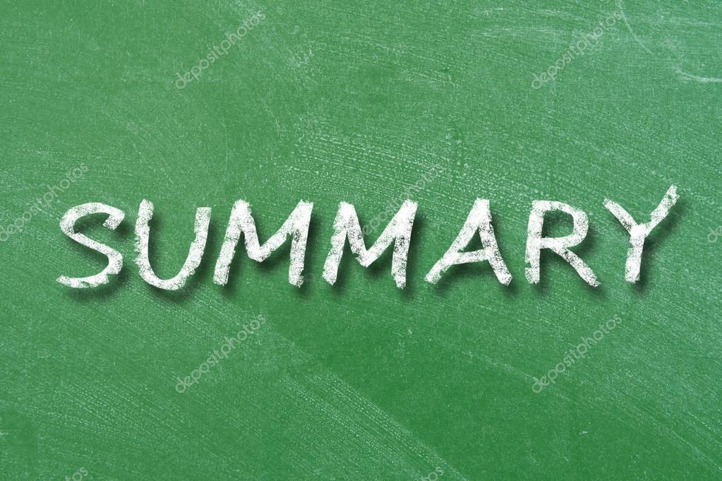 Photo: summary | Summary — Stock Photo © roobcio #30610517