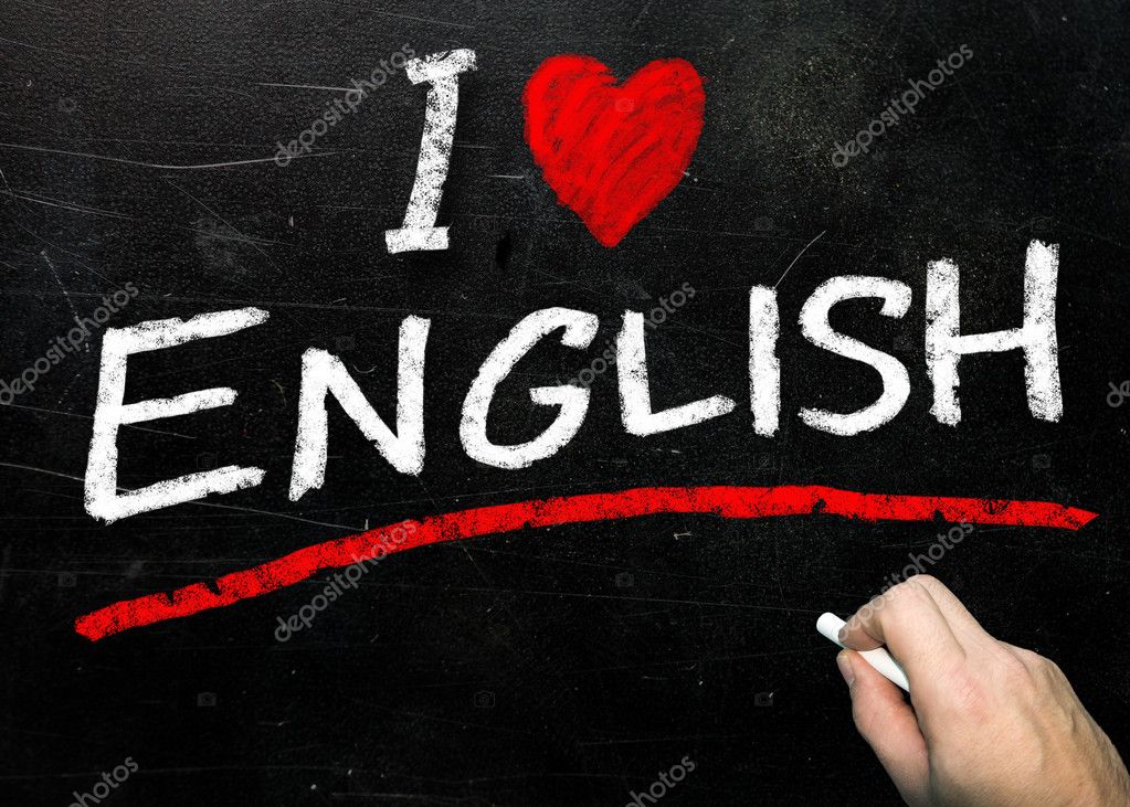 I Love English — Stock Photo © roobcio #32381959
