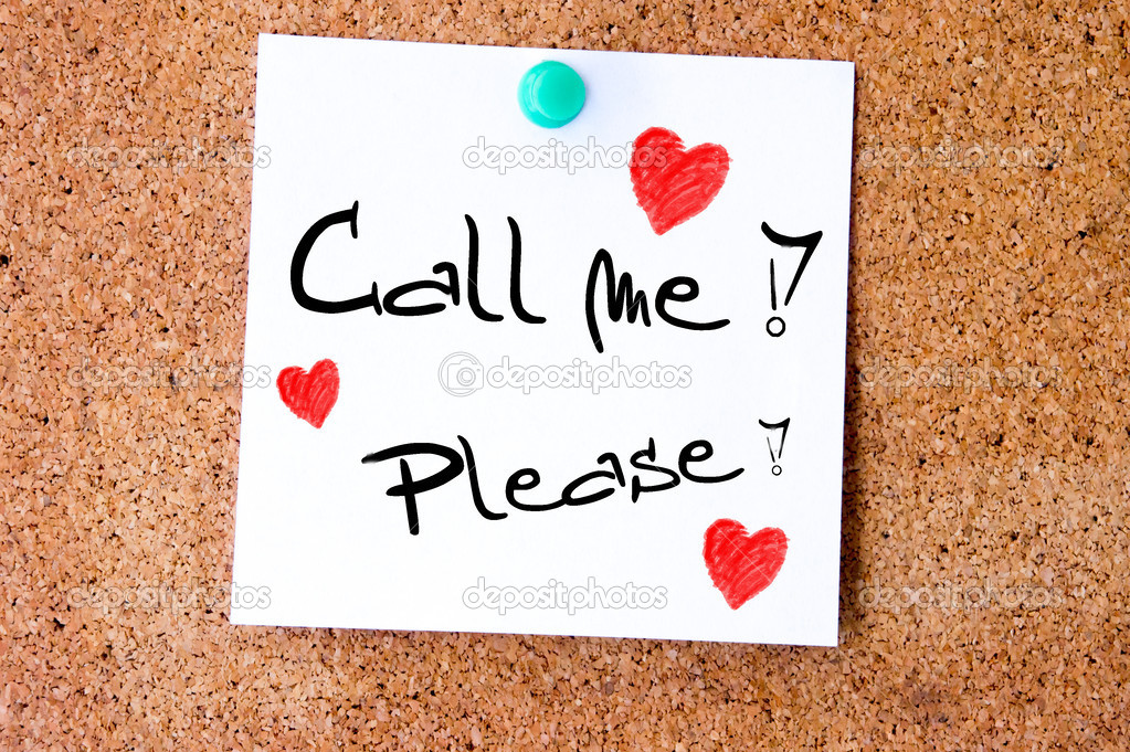 Please Call Me Sign - fmlenuestravoz-fmle