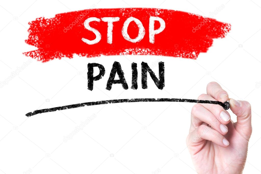 Stop pain Stock Photo by ©roobcio 40384695