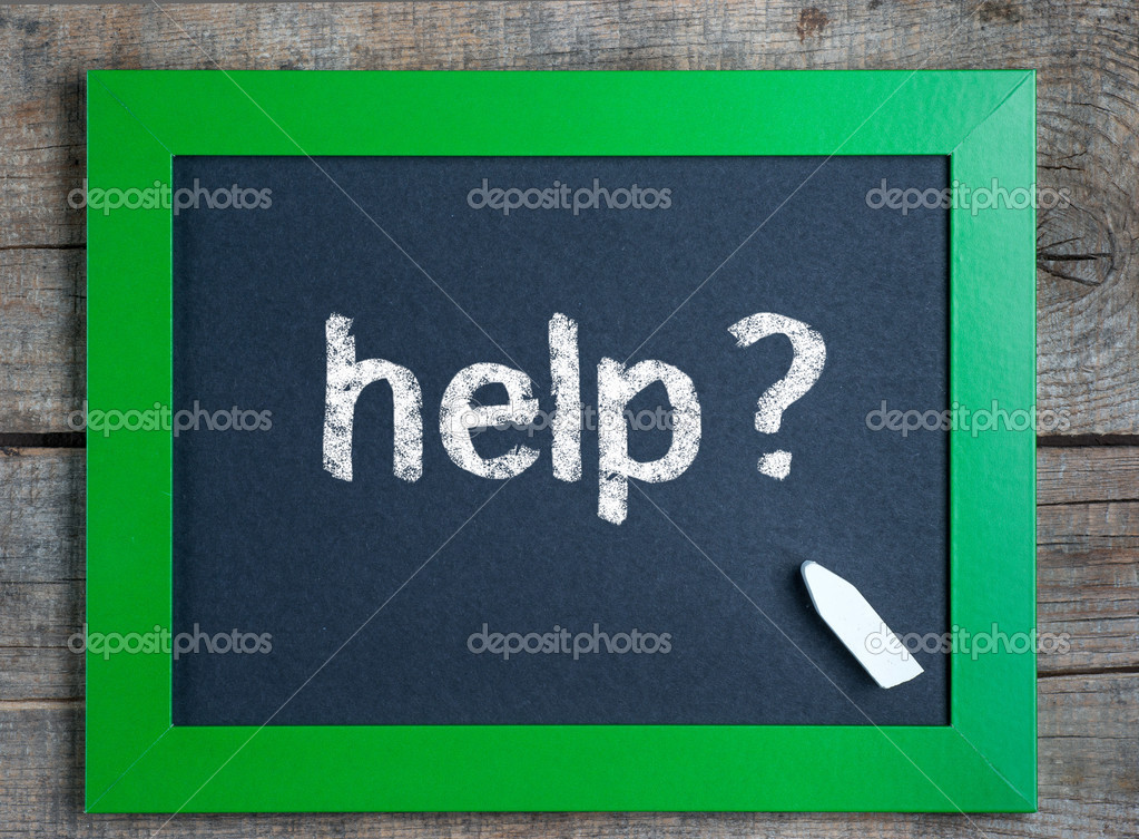 Ayuda. ?: fotografía de stock © roobcio #40582465 | Depositphotos