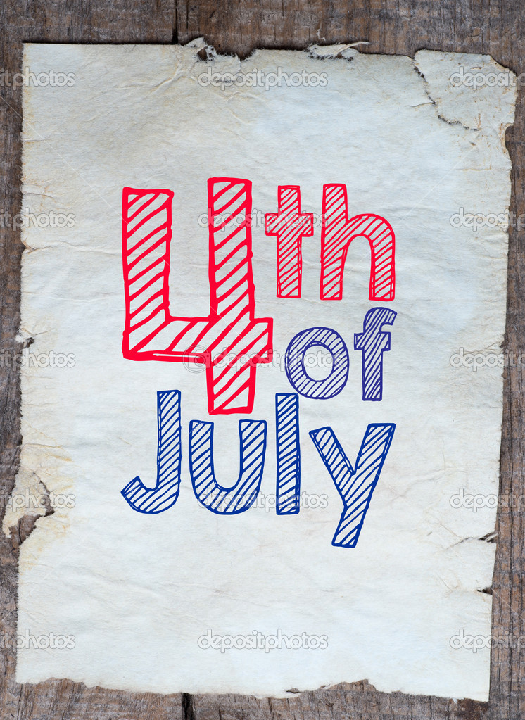 4 of july — Stock Photo © roobcio #42361073