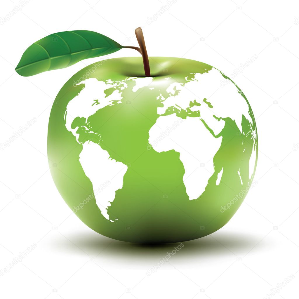 Apple Earth Logo