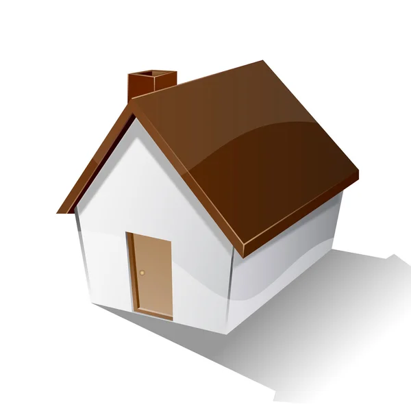 Small vector house - home icon Stock Vector Image by ©zsoltercsei #23506643