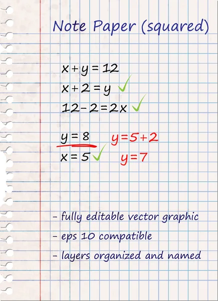 Old Vintage Note Paper, Blank Sheet Stock Vector Image by ©zsoltercsei ...