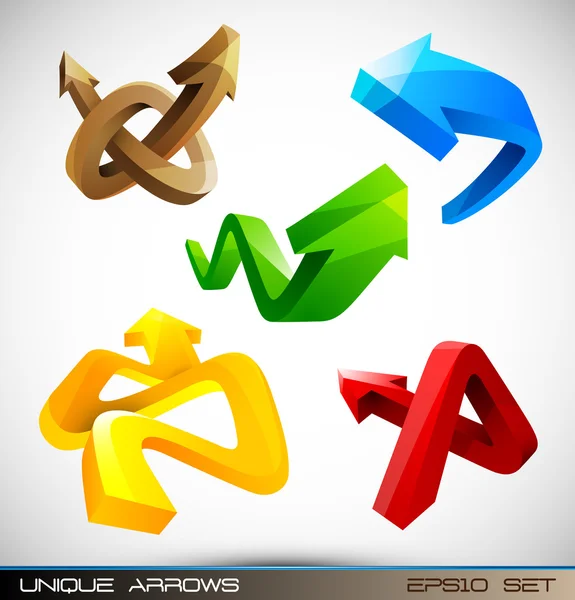 3d turning arrows Vector Art Stock Images | Depositphotos