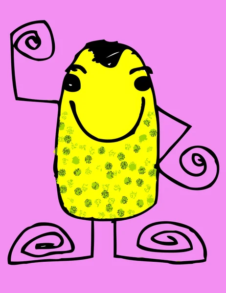 Cartoon cute monsters in Jaidee Family Style — Stock Photo © porjai ...